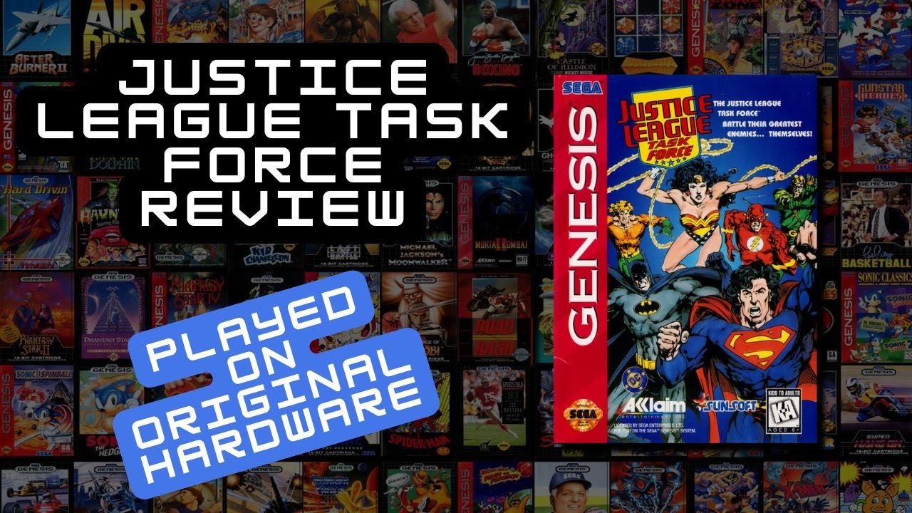 Is Justice League Task Force on Genesis a Forgotten CLASSIC? | Review - YouTube