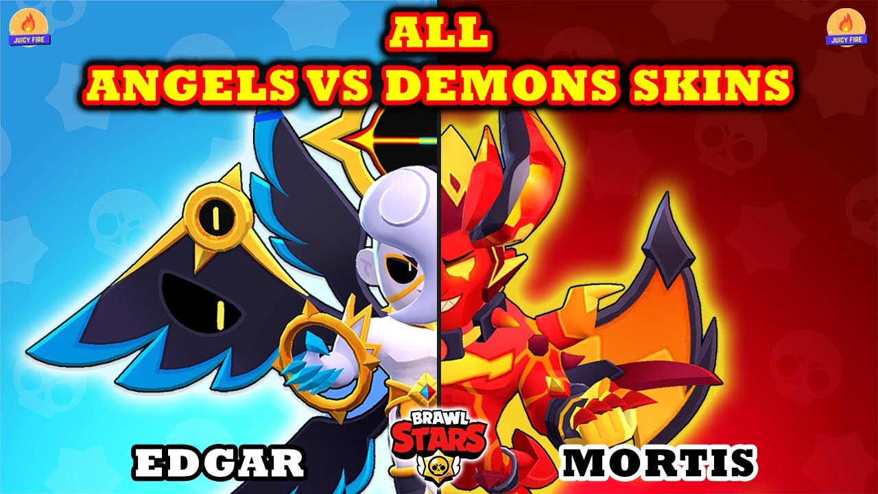 Brawl Stars | All Angels Vs. Demons Skins Unlocked - YouTube