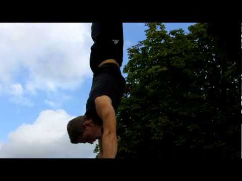 Handstand on driving Car - YouTube