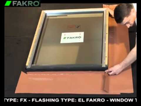 Fixed FX skylight with step flashing EL for shingles installation ...