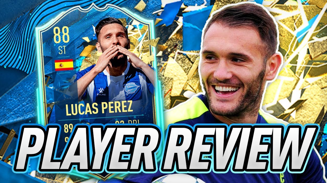 MY RED PICKS! 😉 88 TOTSSF LUCAS PEREZ PLAYER REVIEW! - FIFA 20 Ultimate ...
