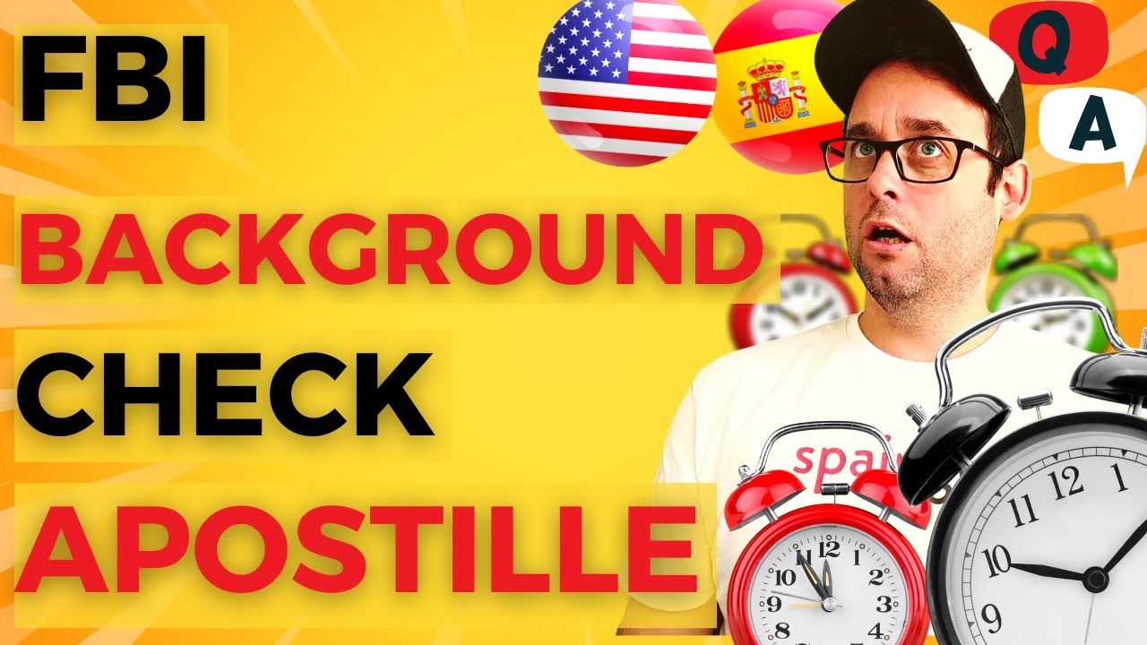 FBI Background Check Apostille: How Long is the Wait? - YouTube