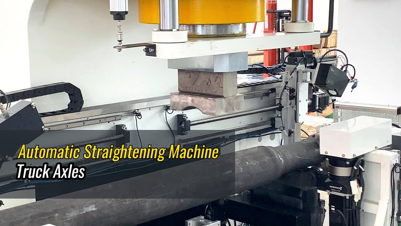 Truck Axles Automatic Straightening Machine#straightening #factory # ...