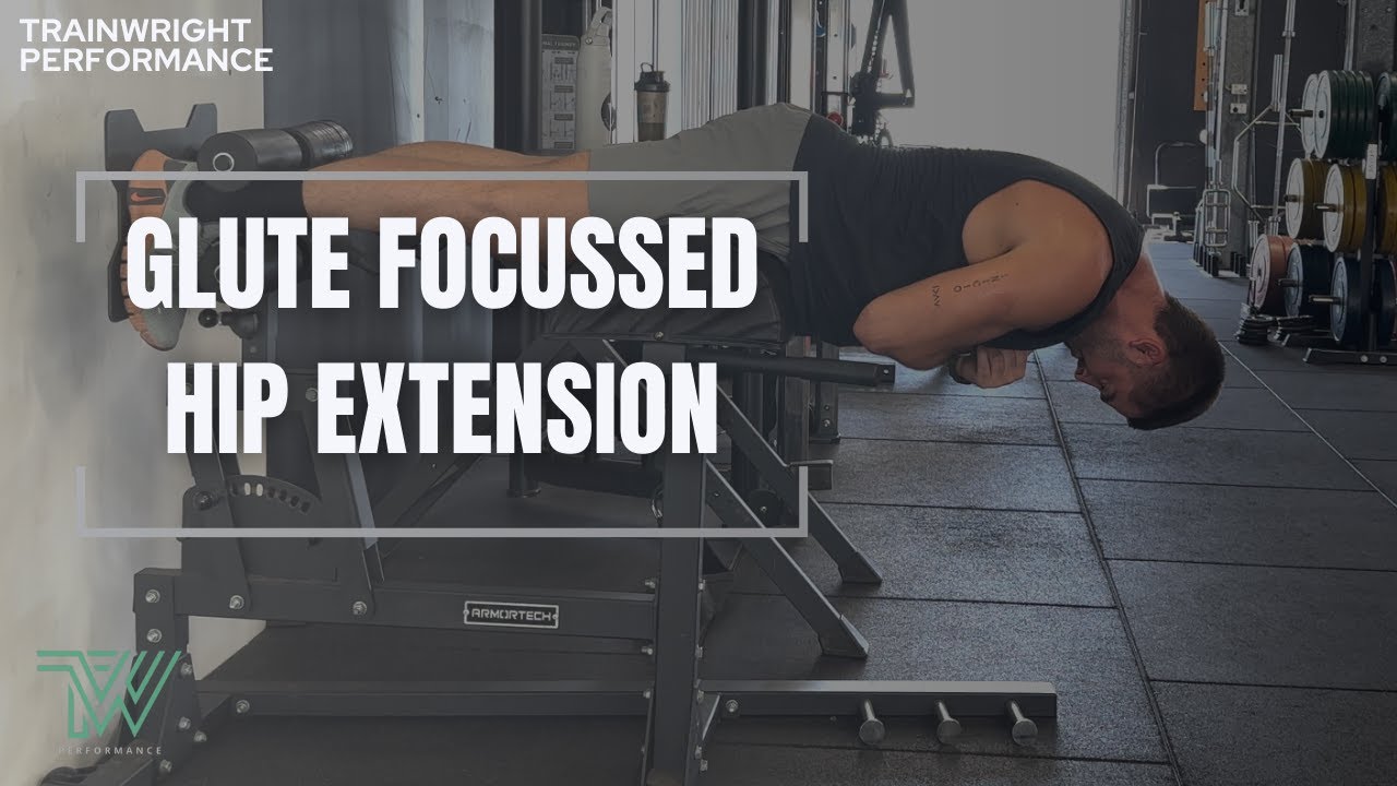 Glute Focussed Hip Extension - YouTube