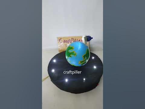 geostationary satellite working model - #shorts | craftpiller - YouTube