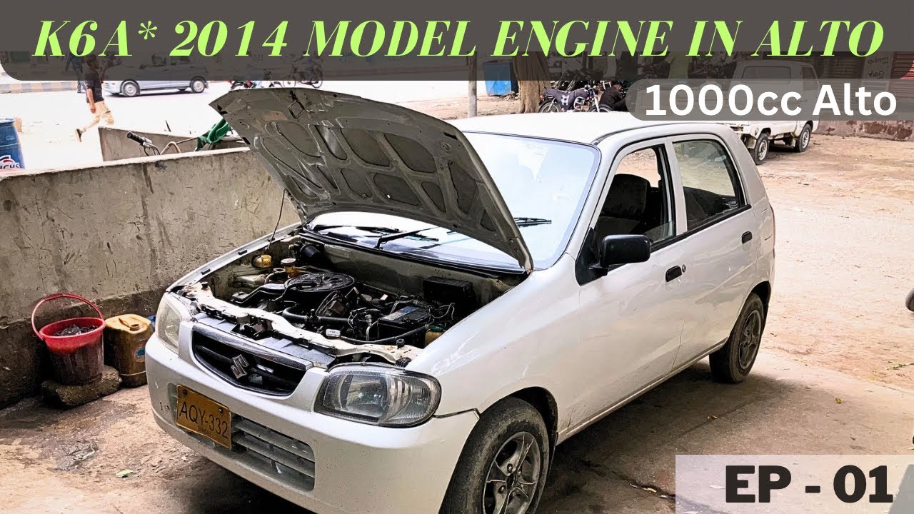 Japnese Alto 2014 “ K6a “ 660cc Engine Swaping In Pakistani Alto 1000cc ...