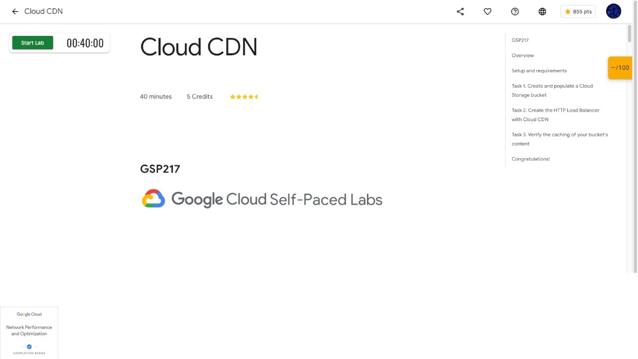 Qwiklabs | Cloud CDN [GSP217] - YouTube