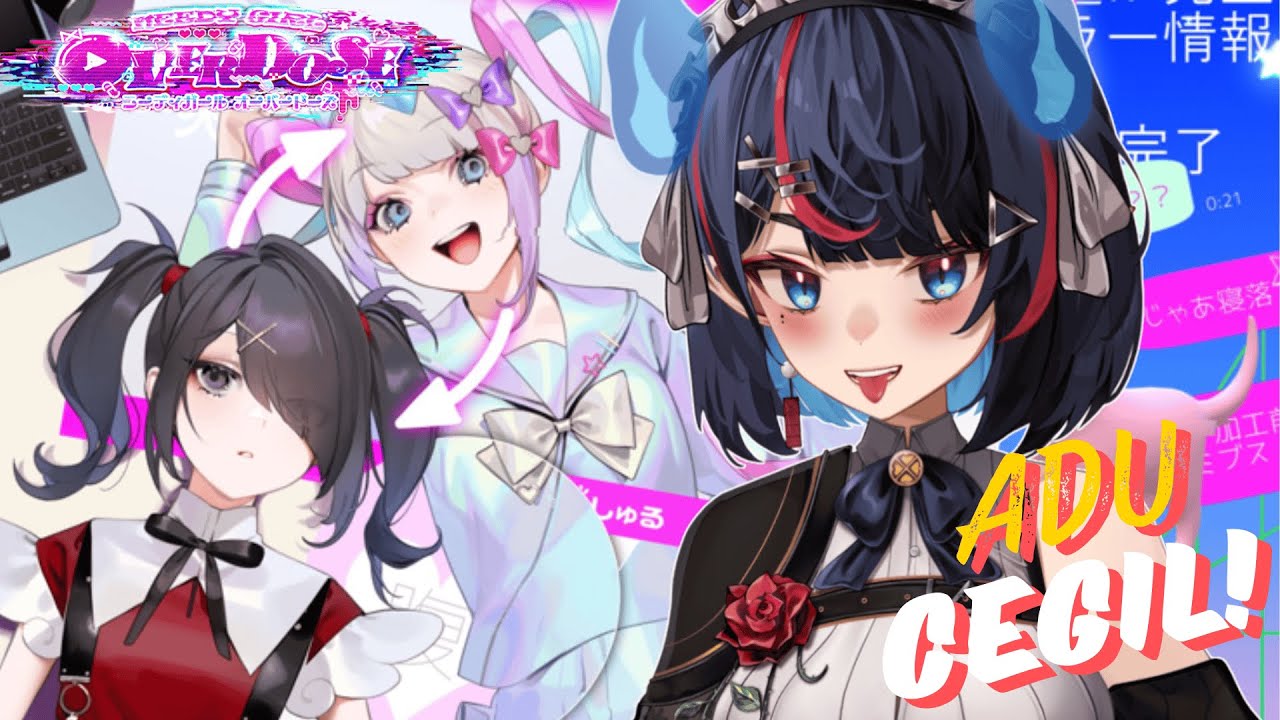 ⛓️【Needy Streamer Overload】Sabung Cegil??!!【ENVtuber - Vtuber Indonesia】 - YouTube