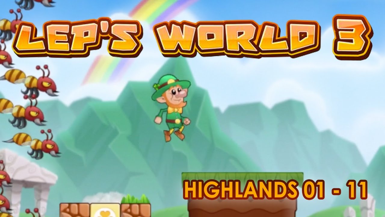 Lep's World 3 Walkthrough | IOS And Android Gameplay for Lep's World 3 ...