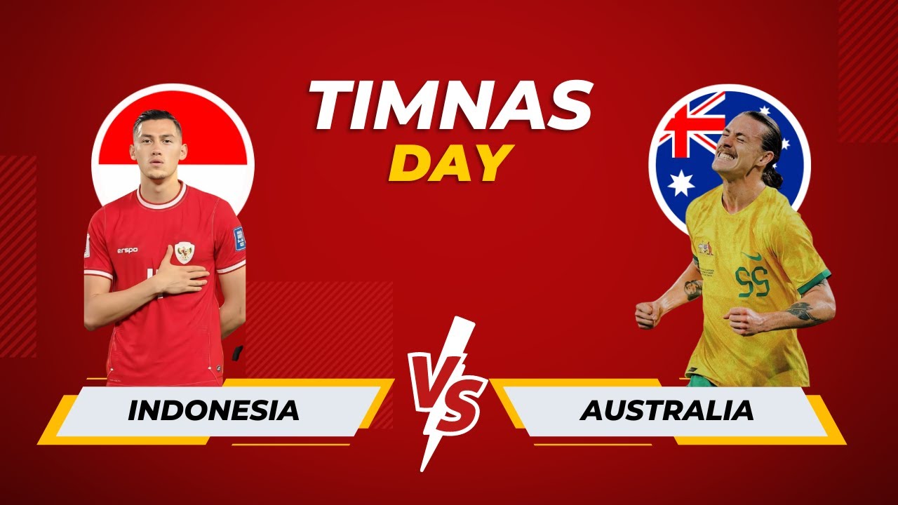TIMNAS DAY, INDONESIA VS AUSTRALIA | LIVE REACTION - YouTube