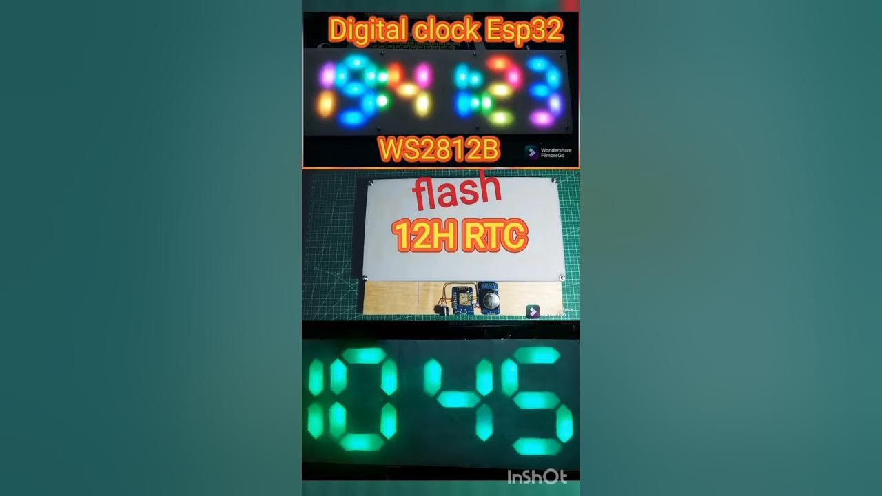 Make Digital Clock || Membuat Jam Digital. #shorts #short #shortvideo ...