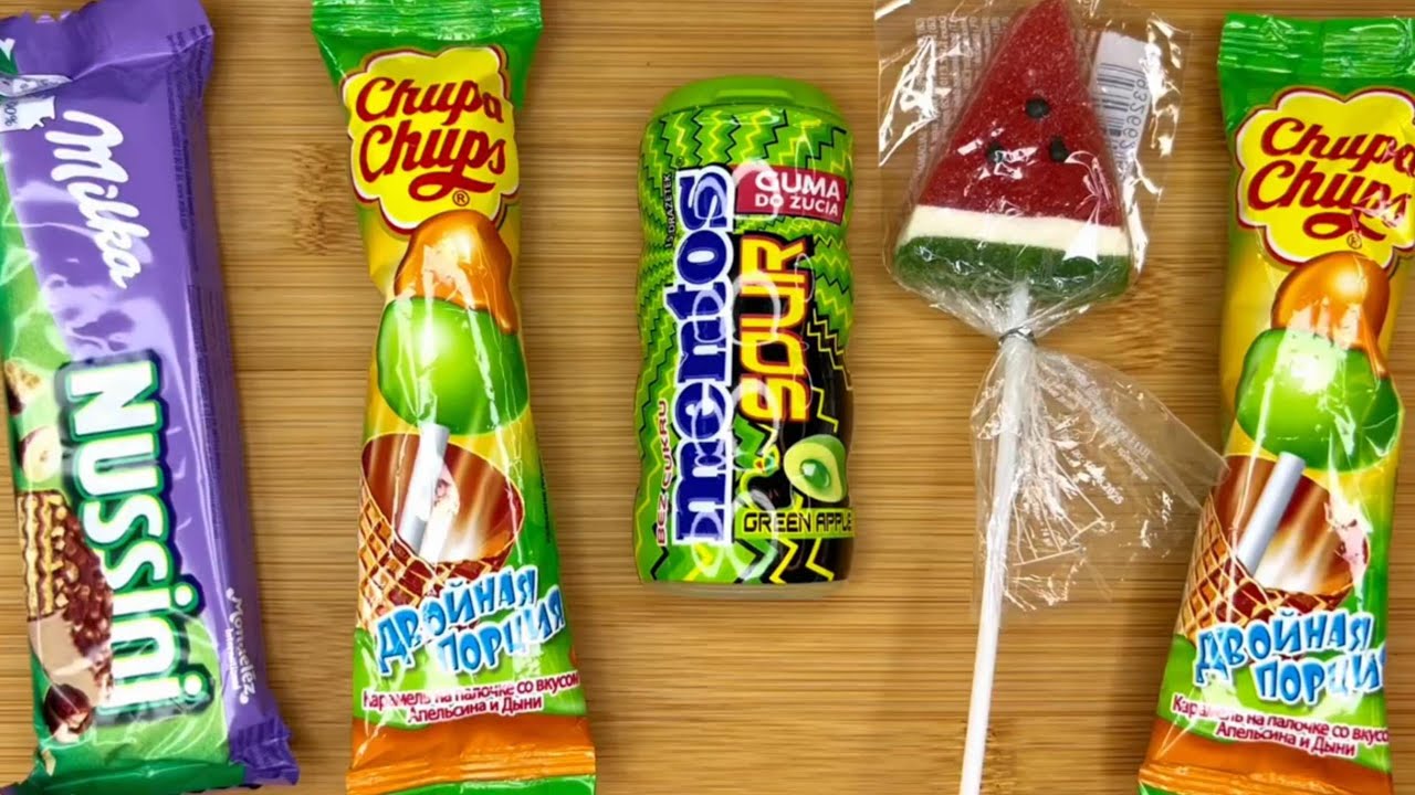 ASMR Candy 4K baby shark song - YouTube
