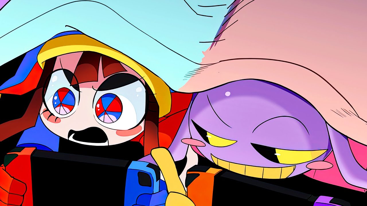Date Under the Blanket 😏 | Jax x Pomni | The Amazing Digital Circus ...