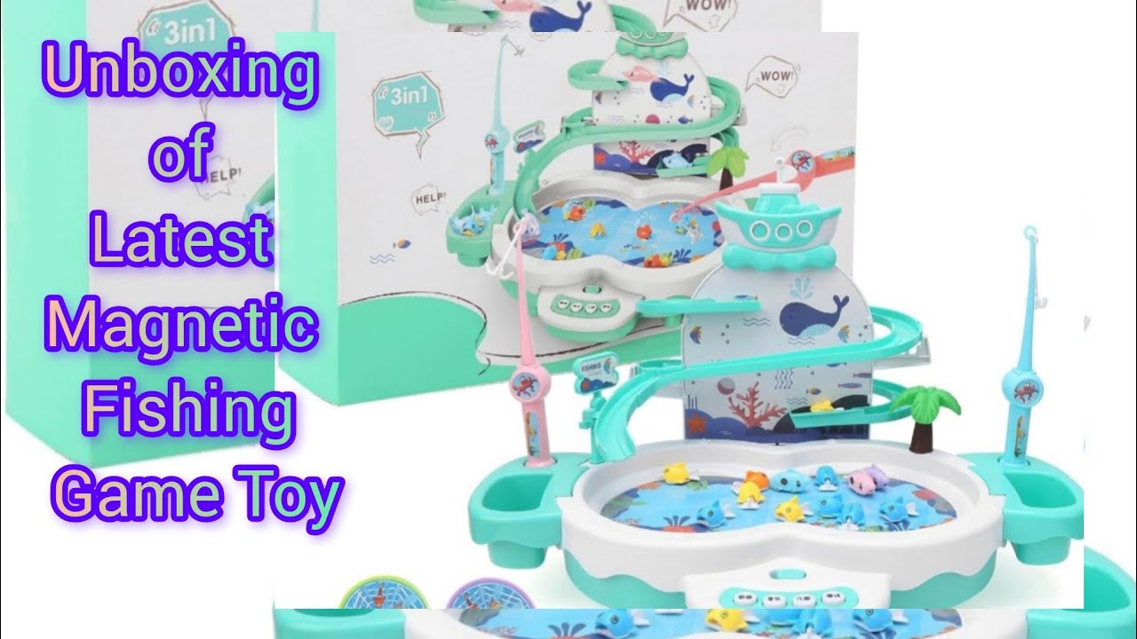 Unboxing of a new Toy Fishing Game || Kids favourite || Hamleys Toy ...