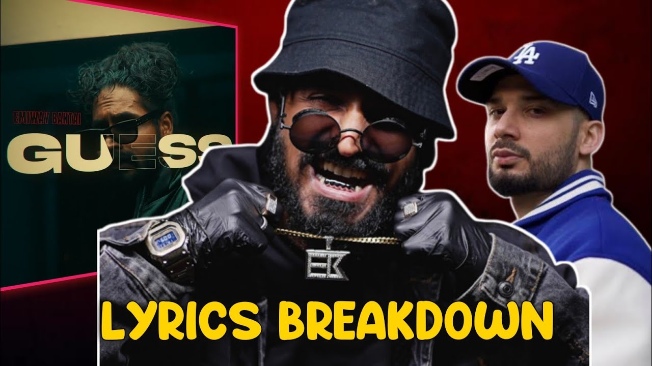 GUESS - Emiway Bantai [LYRICS BREAKDOWN] KR$NA vs EMIWAY DISS - YouTube