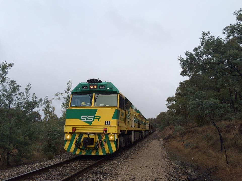SSR - 100 Wagon Coal Train Trial - 7 CEY Class Locos - Lithgow- HD ...