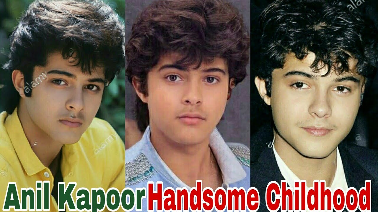 Childhood Photos Of Anil Kapoor