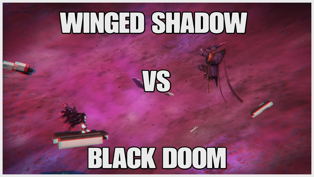 WINGED SHADOW VS BLACK DOOM I Sonic x Shadow generations gameplay ...