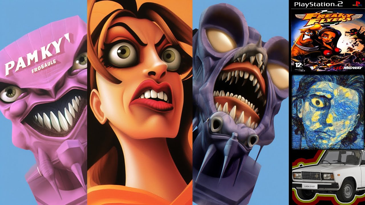 Freaky Flyers for PS2 - YouTube