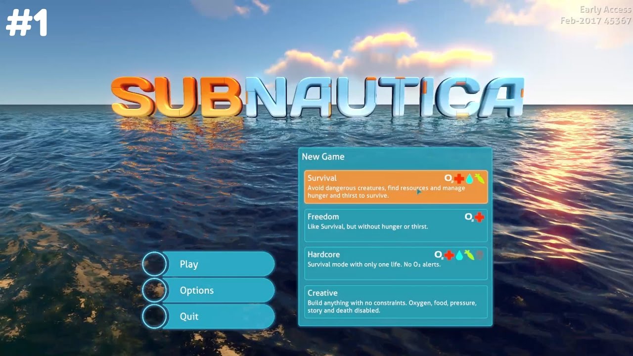 OOOH LOOK A SEAGLIDE FRAGMENT! | Subnautica #1 - YouTube