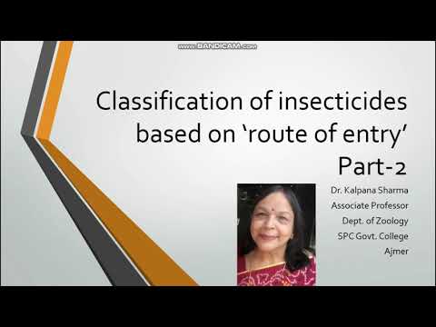 Classification of insecticides based on 'route of entry' Part-2 - Dr ...