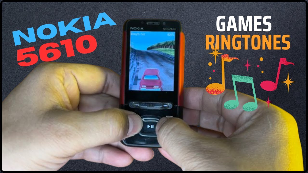 Nokia 5610 Express Music | Games/ Ringtones - YouTube