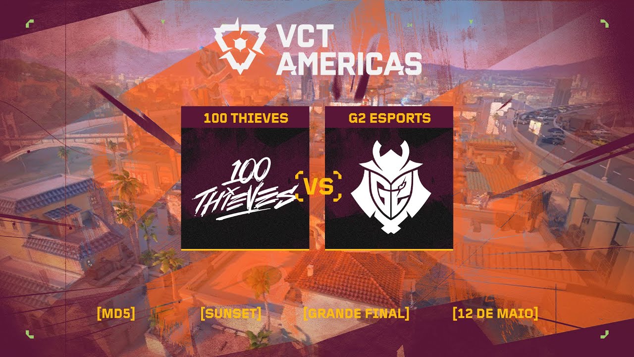 100 Thieves x G2 Esports (Mapa 3: Sunset) | VCT Americas - YouTube