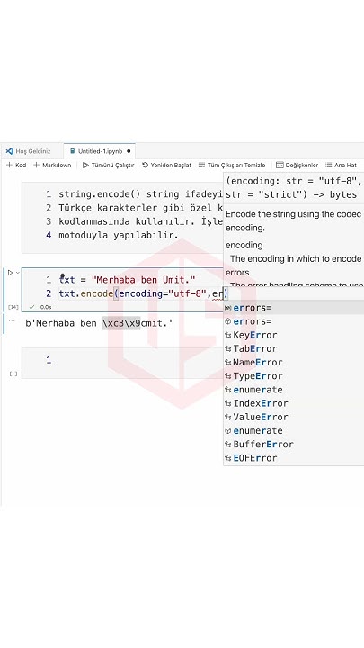 Python String Metotları Encode Python String Methods Coding Programming Python Youtube