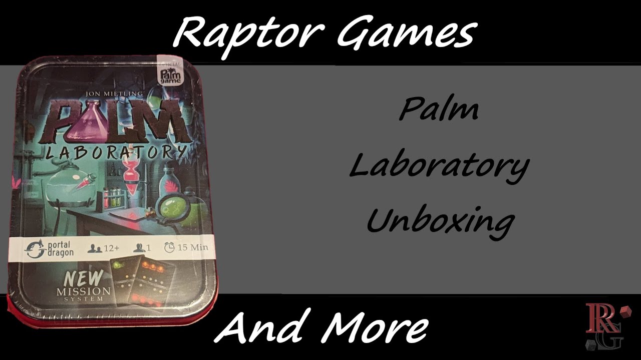 Palm Laboratory Unboxing - YouTube