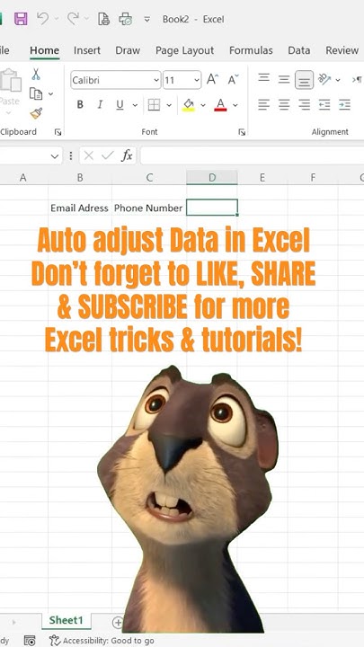 Auto Adjust Excel Table in 1 Click! | Fit All Data Perfectly in Seconds 🔥 MS Excel Tips & Tricks ...