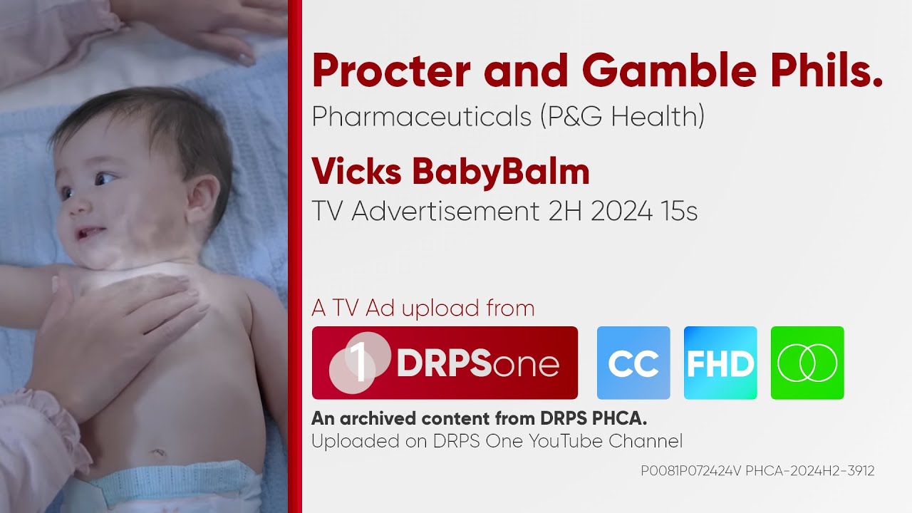 Vicks BabyBalm TV Ad 2H 2024 15s (Philippines) [CC/HD/ST] - YouTube