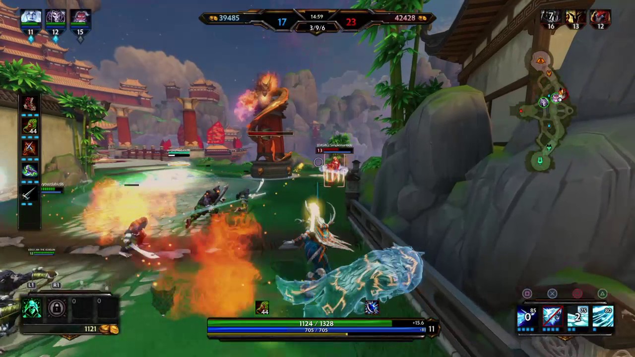 SMITE getting beat to hella come back - YouTube