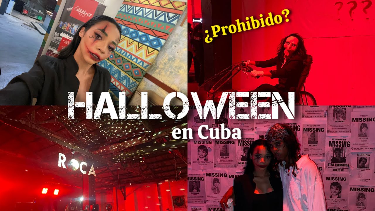 MI PRIMER HALLOWEEN 🎃🇨🇺 Así celebramos esta fiesta en Cuba !! - YouTube