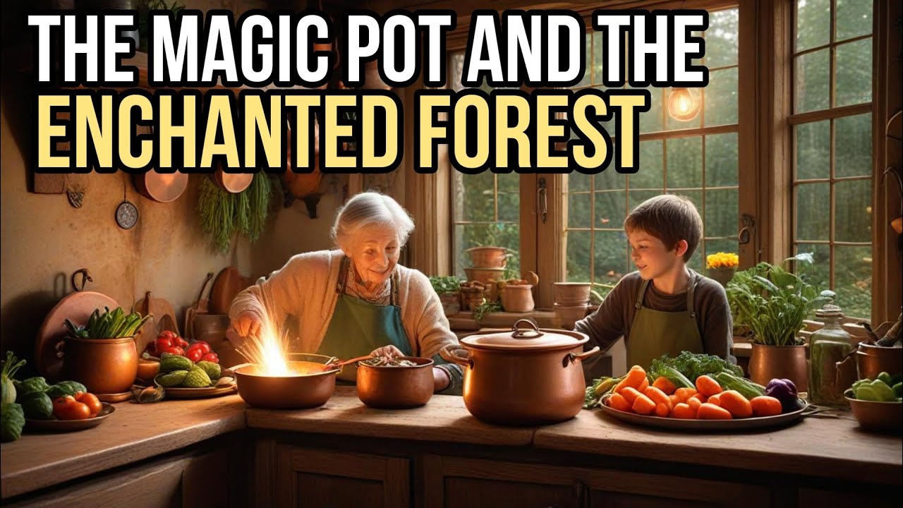 The Magic Pot and the Enchanted Forest|Kids Stories|bed time stories ...