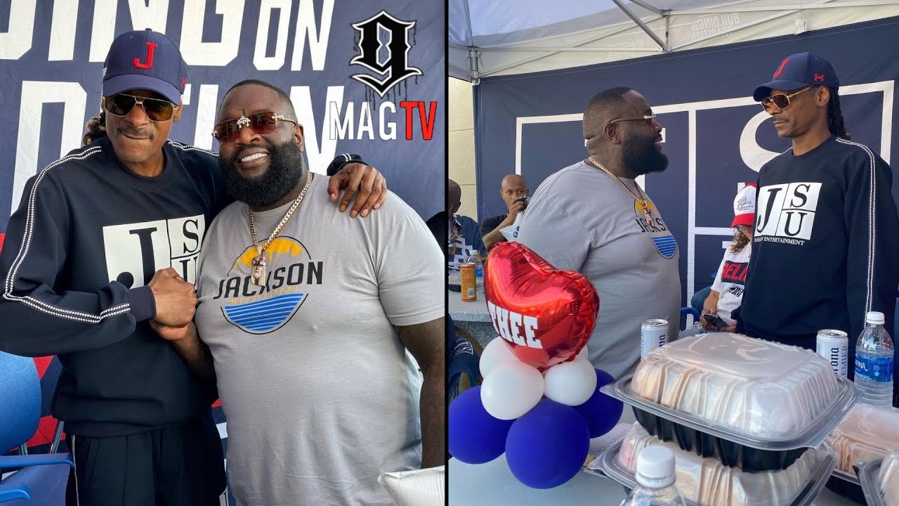 Rick Ross Runs Into Snoop Dogg At Jackson State University Homecoming ...
