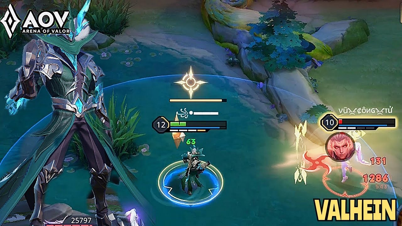 AOV :VALHEIN GAMEPLAY|ARENA OF VALOR LIÊNQUÂNMOBILE ROV COT - YouTube