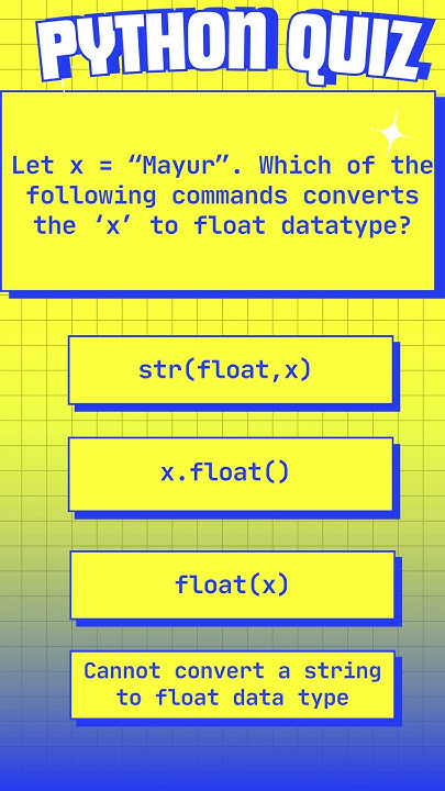 PYTHON - MCQs - YouTube