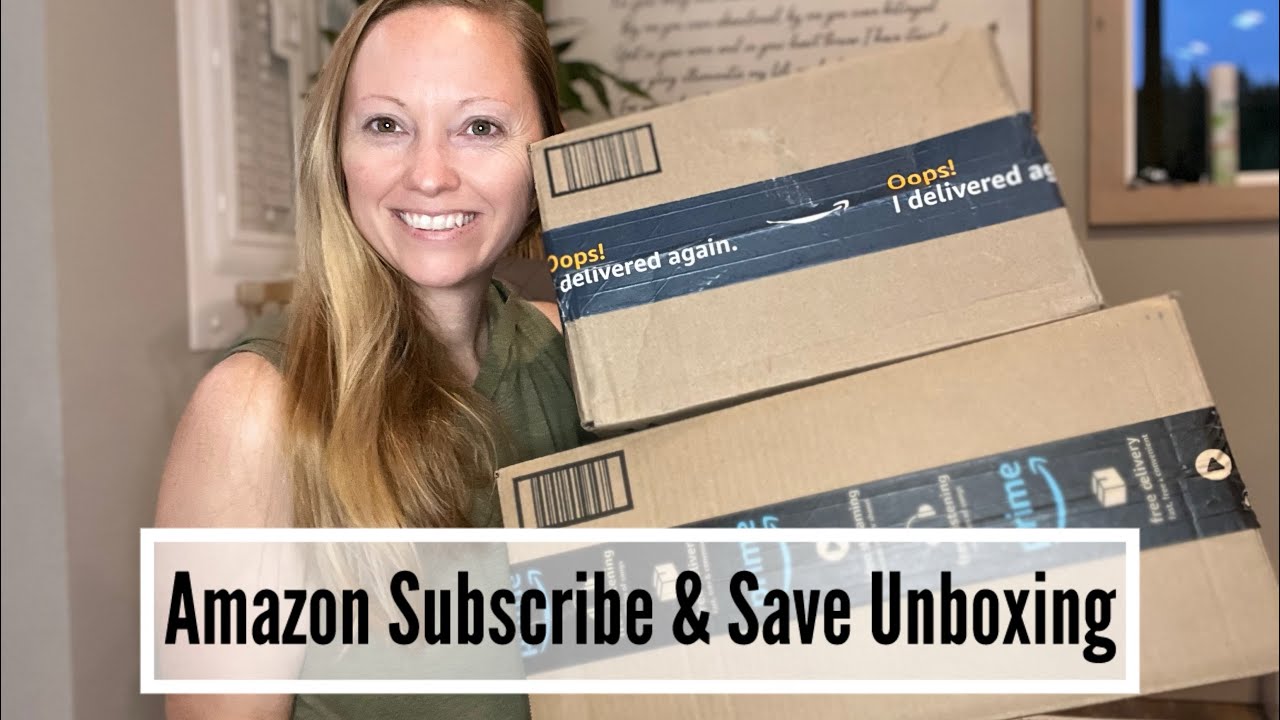 Unboxing My Amazon Subscribe & Save Haul - YouTube