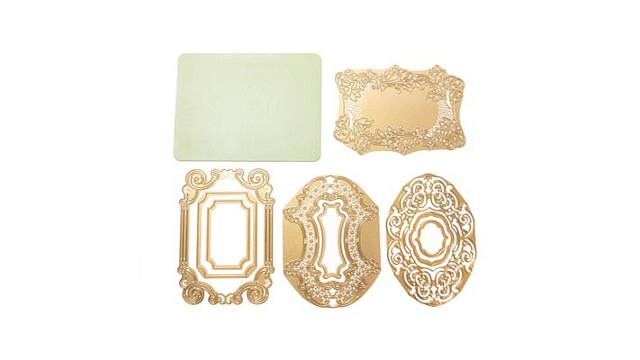 Anna Griffin Cuttlebug Ornate Frame Cutting Dies - YouTube