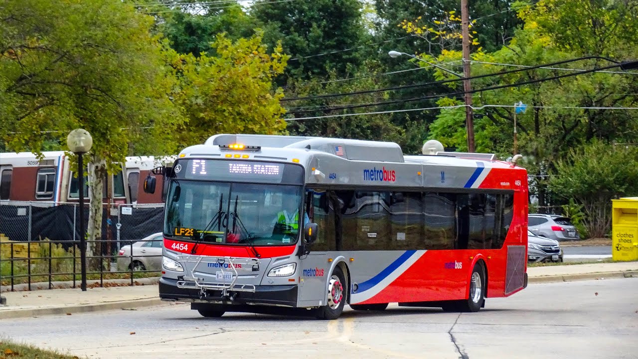 WMATA Metrobus Exclusive!!! 2019 New Flyer Xcelsior XD40 #4454 On Route ...