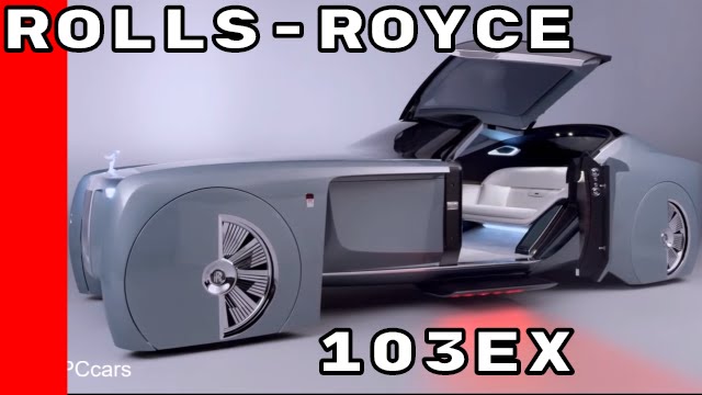 Closer look at the Rolls Royce 103EX Concept - YouTube