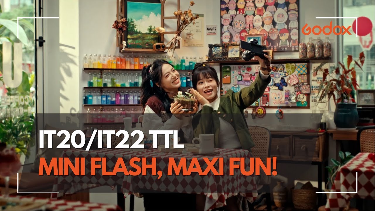 Godox iT20/iT22 TTL - Mini Flash, Maxi Fun - iFlash Camera Flash - YouTube