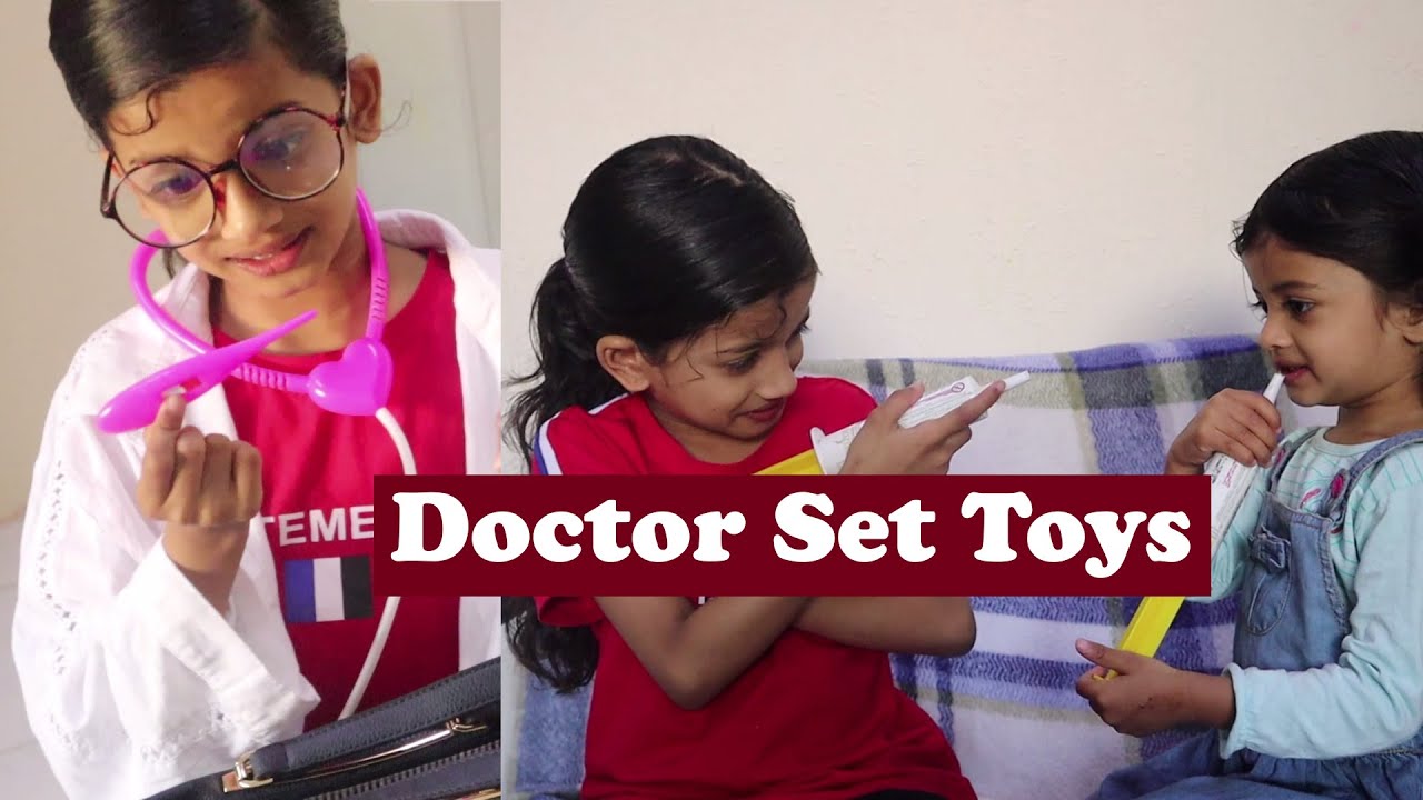 Doctor Set PRETEND PLAY with Doctor Set - YouTube