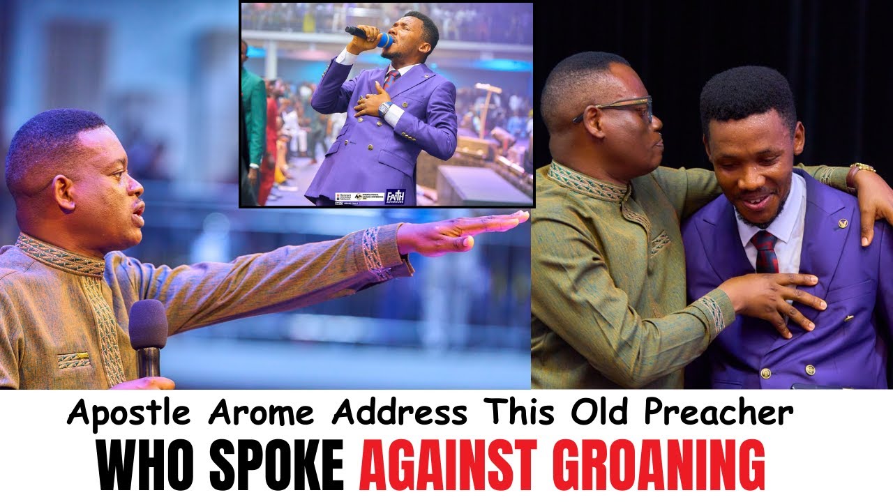 Apostle Arome Osayi REBUKES the Attack on Prayer Groaning by an Elderly ...