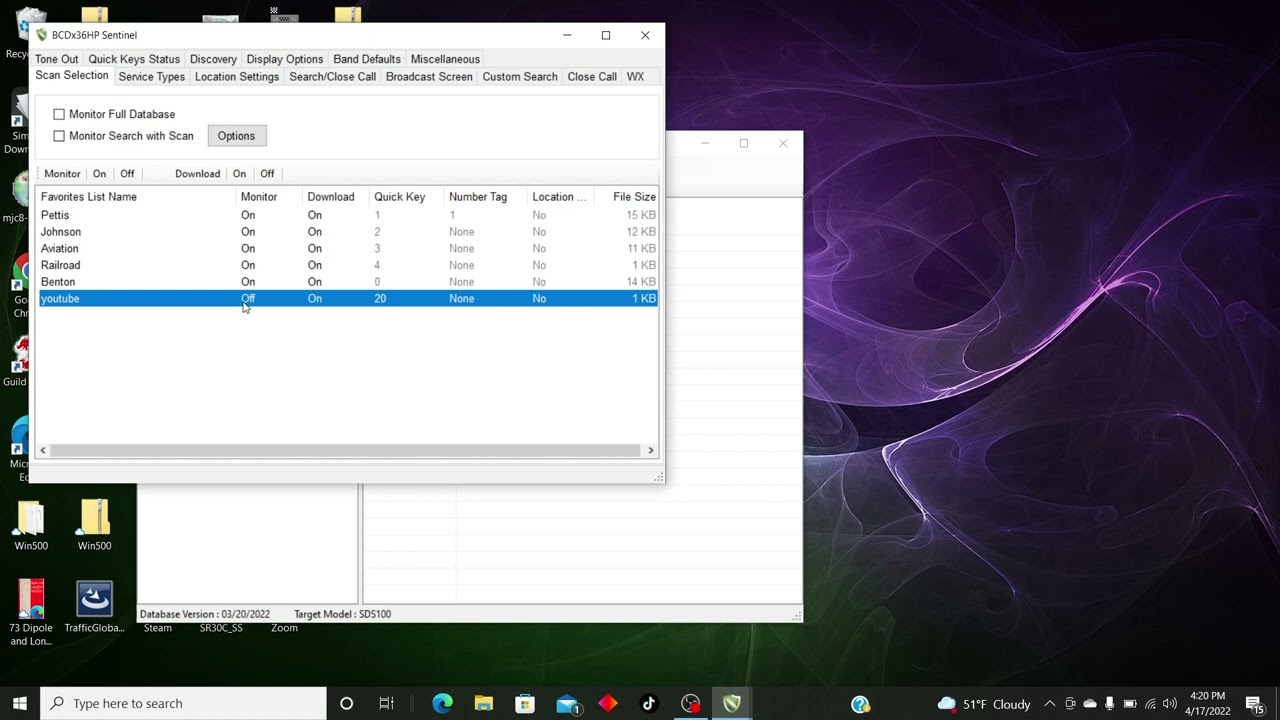 How to use Sentinel from Uniden for the BCD436HP, BCD536HP, SDS100 and ...