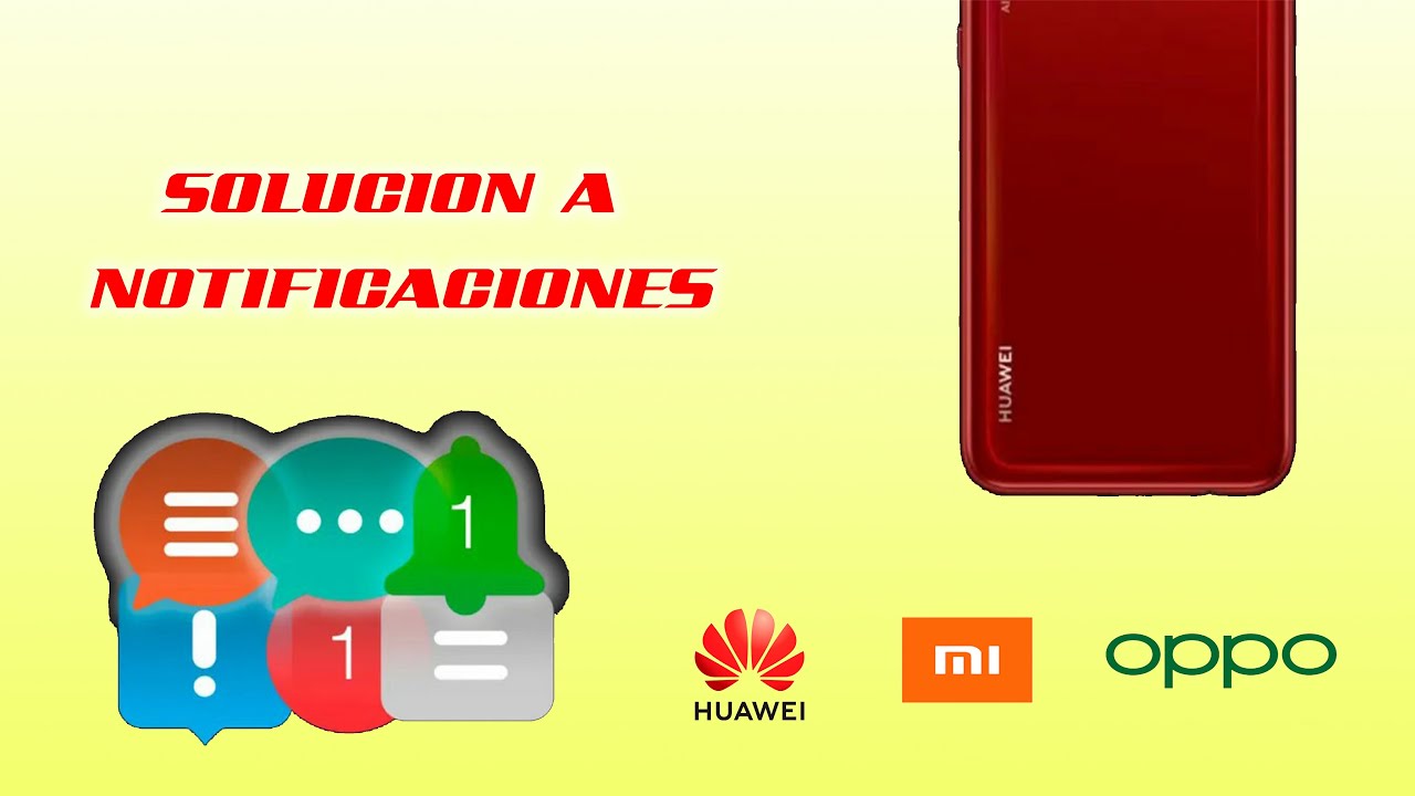NOTIFICACIONES FIX EN EQUIPOS HUAWEI // SOLUTIONS TO FIX NOTIFICATIONS ON HUAWEI EQUIPMENT - YouTube
