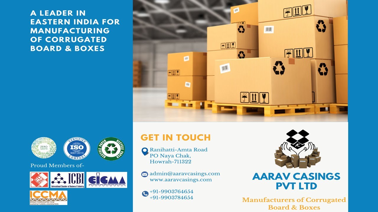Aarav Casings Pvt Ltd - Corrugated Boxes Manufacturing Setup - YouTube