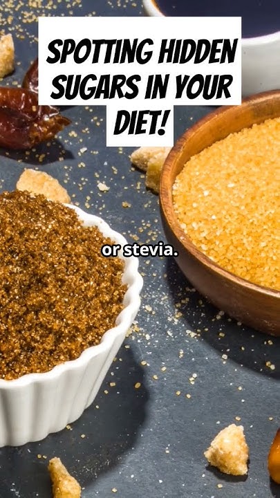 Identify & cut out sneaky sugars lurking in your diet #health #food # ...