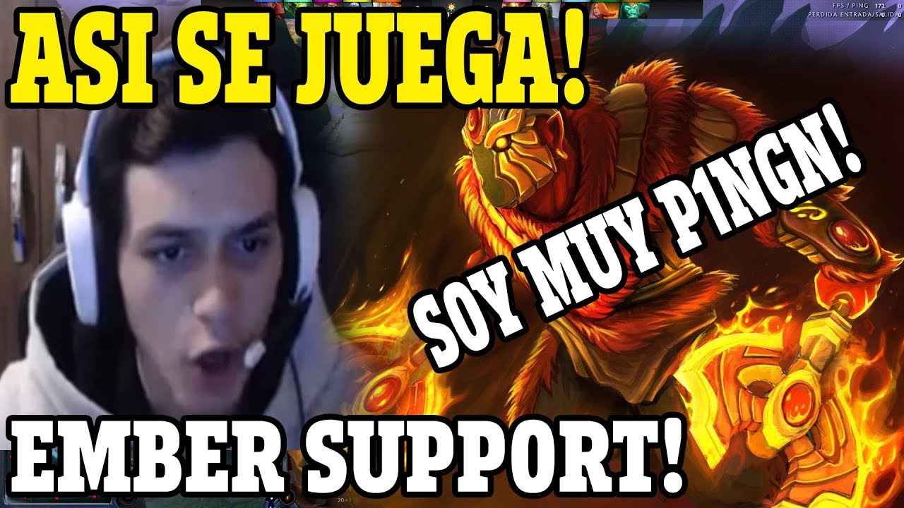 ASI SE JUEGA!!| MATTHEW DEMOSTRANDO QUE EL EMBER SUPPORT ESTA BACK!!| DOTA 2 PRO PLAYER - YouTube
