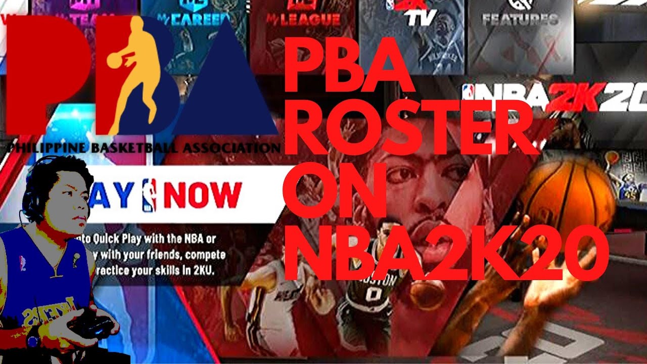 HOW TO PLAY PBA ROSTER ON NBA 2K20 PS4 - YouTube